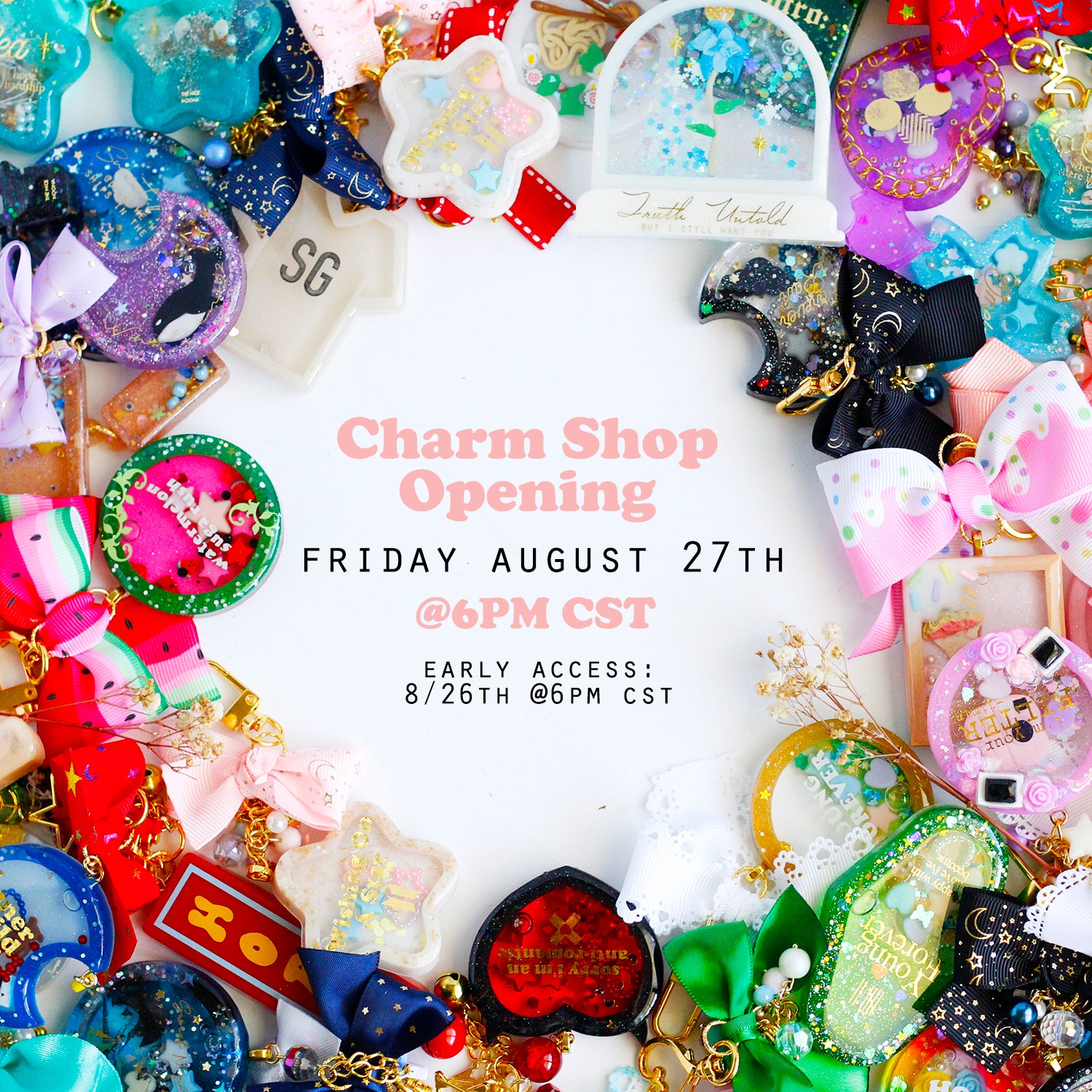 Charm Shop Opening – The Nice Noona