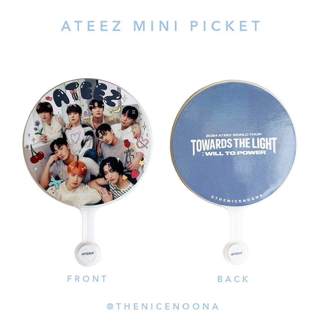 Ateez 2024 World Tour Tiny Picket – The Nice Noona